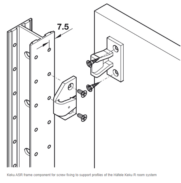 Σύστημα Ανάρτησης Πάνελ για Hafele Keku as – PROTECH-HELLAS