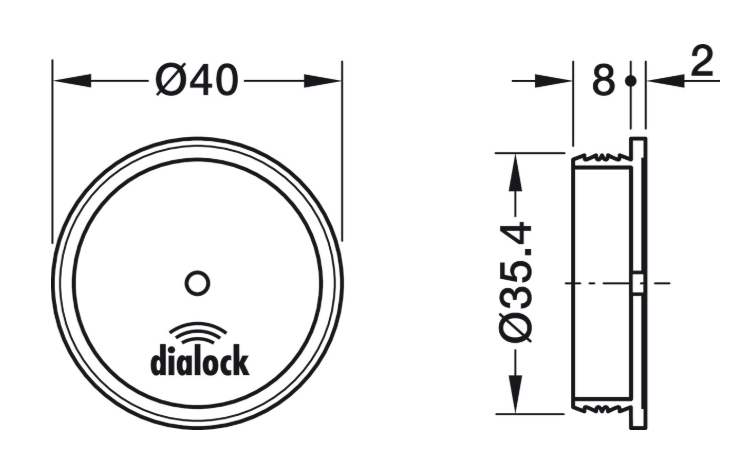 Antenna, Häfele Dialock, FAN 200 – PROTECH-HELLAS